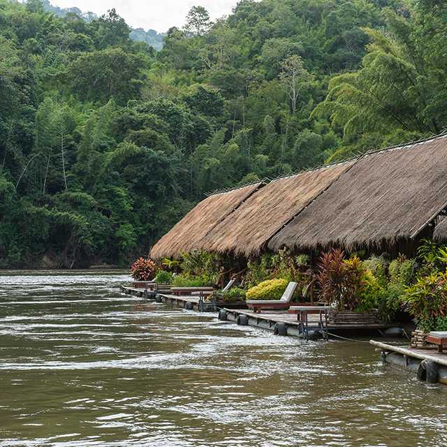 ริเวอร์แควจังเกิ้ลราฟท์ - เข้าพักได้ถึง 31 ต.ค. 67 ห้อง Raft Room 1 คืน ...