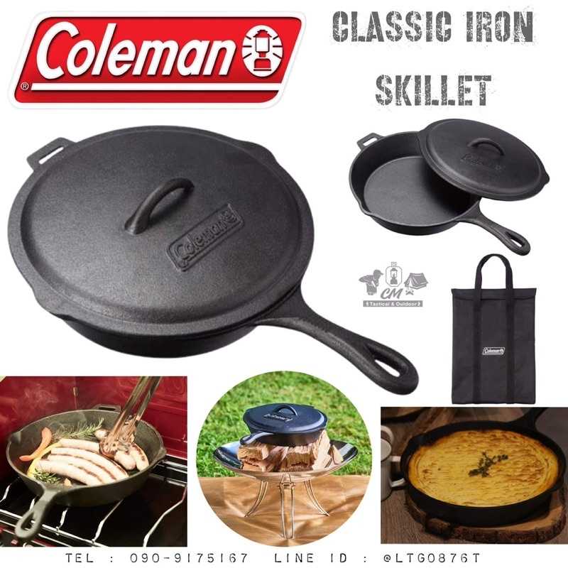 COLEMAN JAPAN CLASSIC IRON SKILLET | LINE SHOPPING