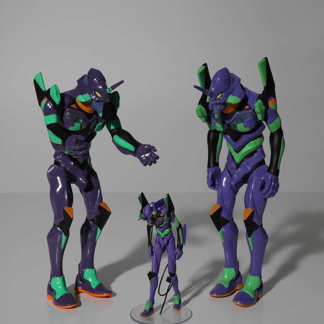Sofubi Evangelion 01 set | LINE SHOPPING