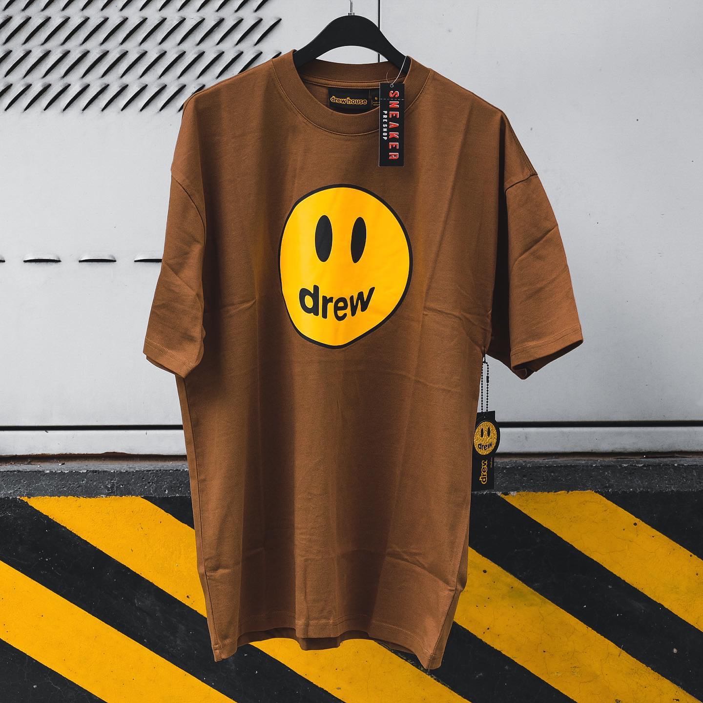 Drew House Mascot Brown Tee | LINE SHOPPING