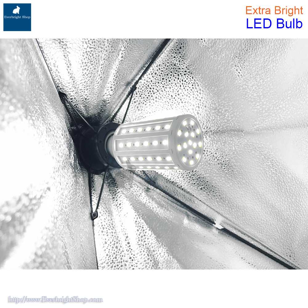 หลอดไฟถ่ายภาพ LED Extra Bright LED Bulb for Photography | LINE SHOPPING