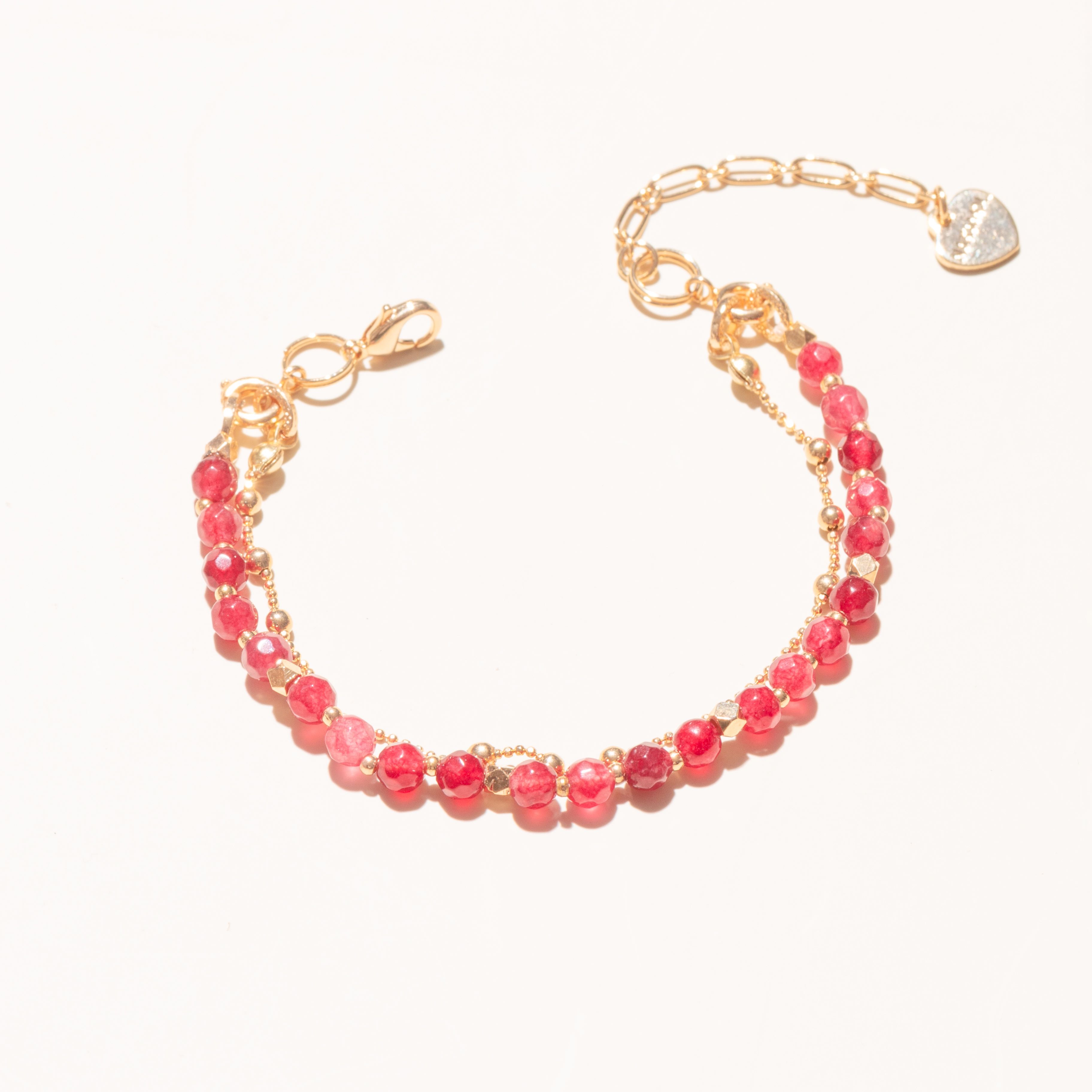 RUBY-LUCKY CHARM Bracelet | LINE SHOPPING