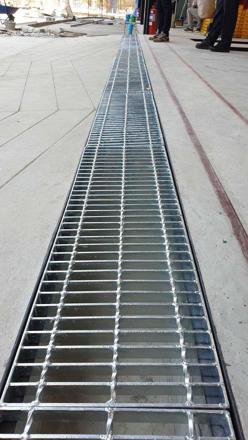 ฝาตะแกรงเหล็กรางระบายน้ำ Galvanized Steel Grating | LINE SHOPPING