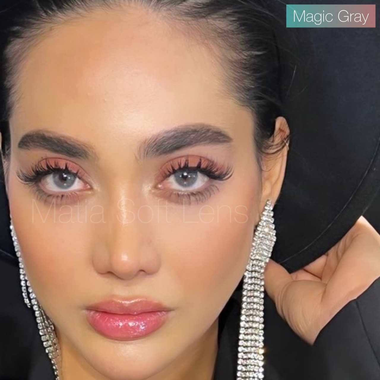 คอนแทคเลนส์รายปี Magic Gray มีค่าสายตา | LINE SHOPPING