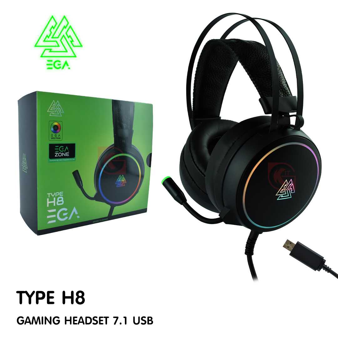 หูฟังเกมมิ่ง EGA TYPE H8 USB 7.1CH | LINE SHOPPING