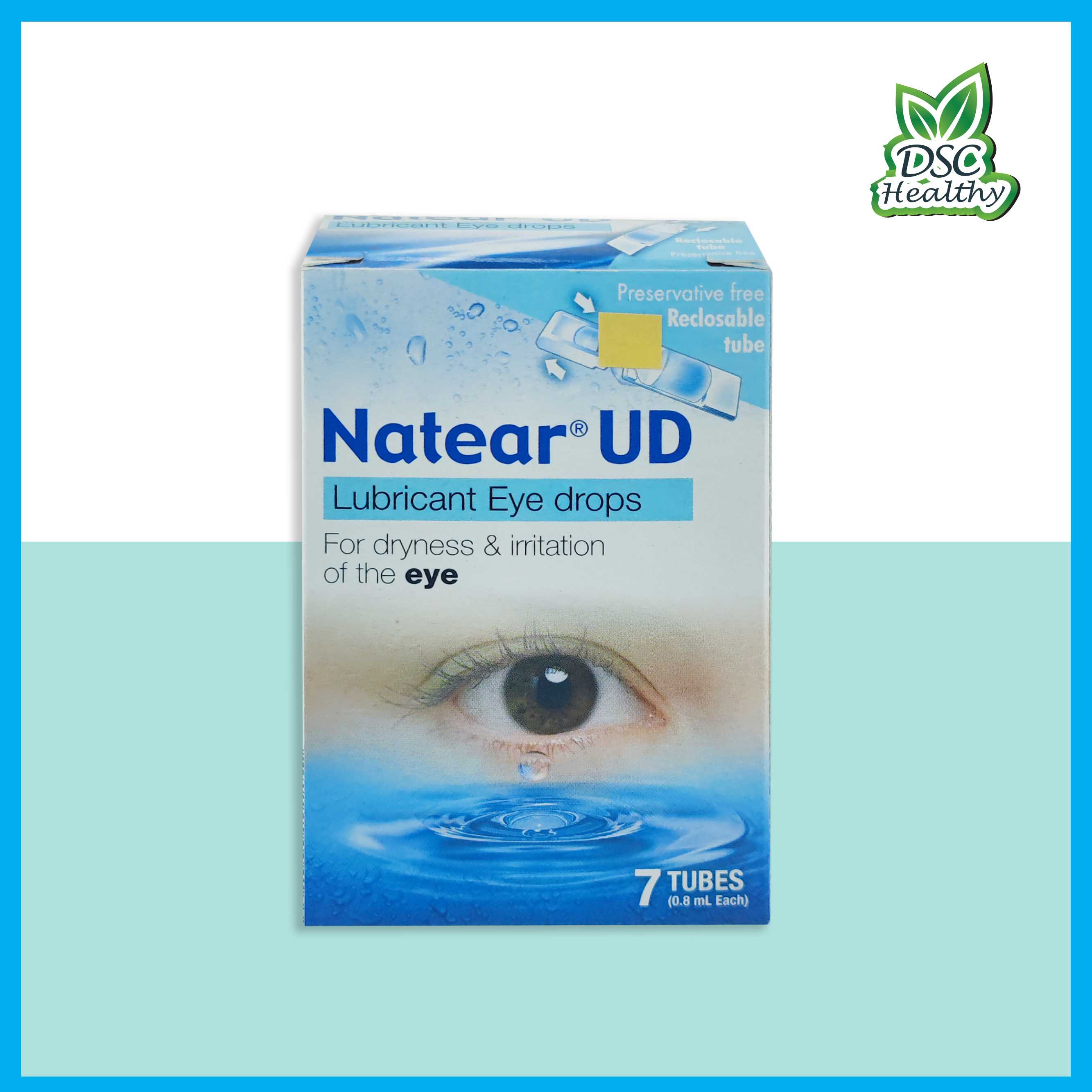 Natear UD Lubricant eye drops 7 tubes น้ำตาเทียมรายวัน 7 หลอด | LINE ...