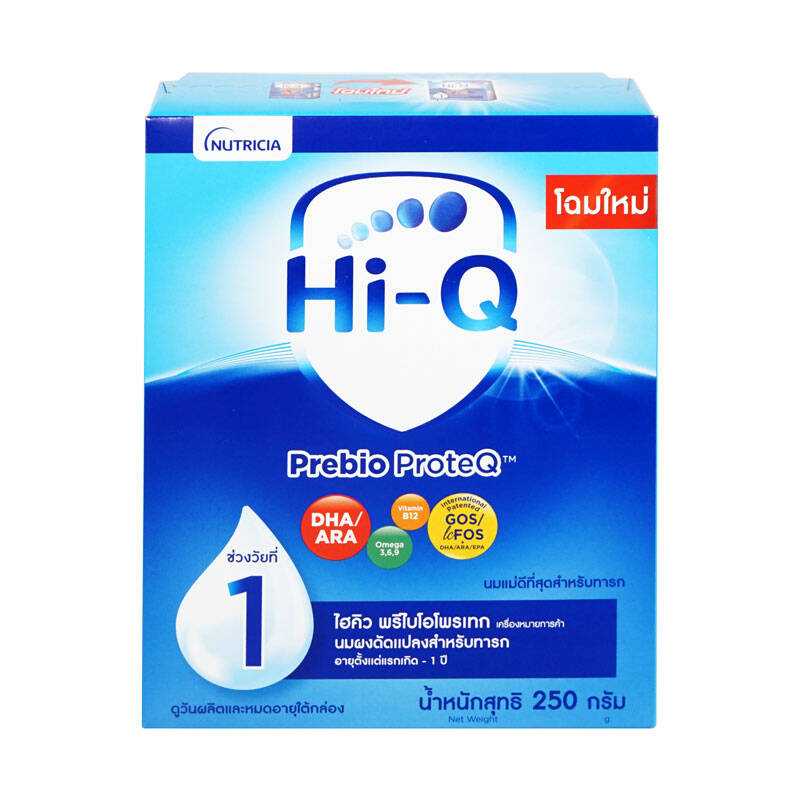 Hi-Q Prebio ProteQ สูตร1 ไฮคิว พรีไบโอโพรเทค สูตร1 ขนาด 250 กรัม | LINE SHOPPING