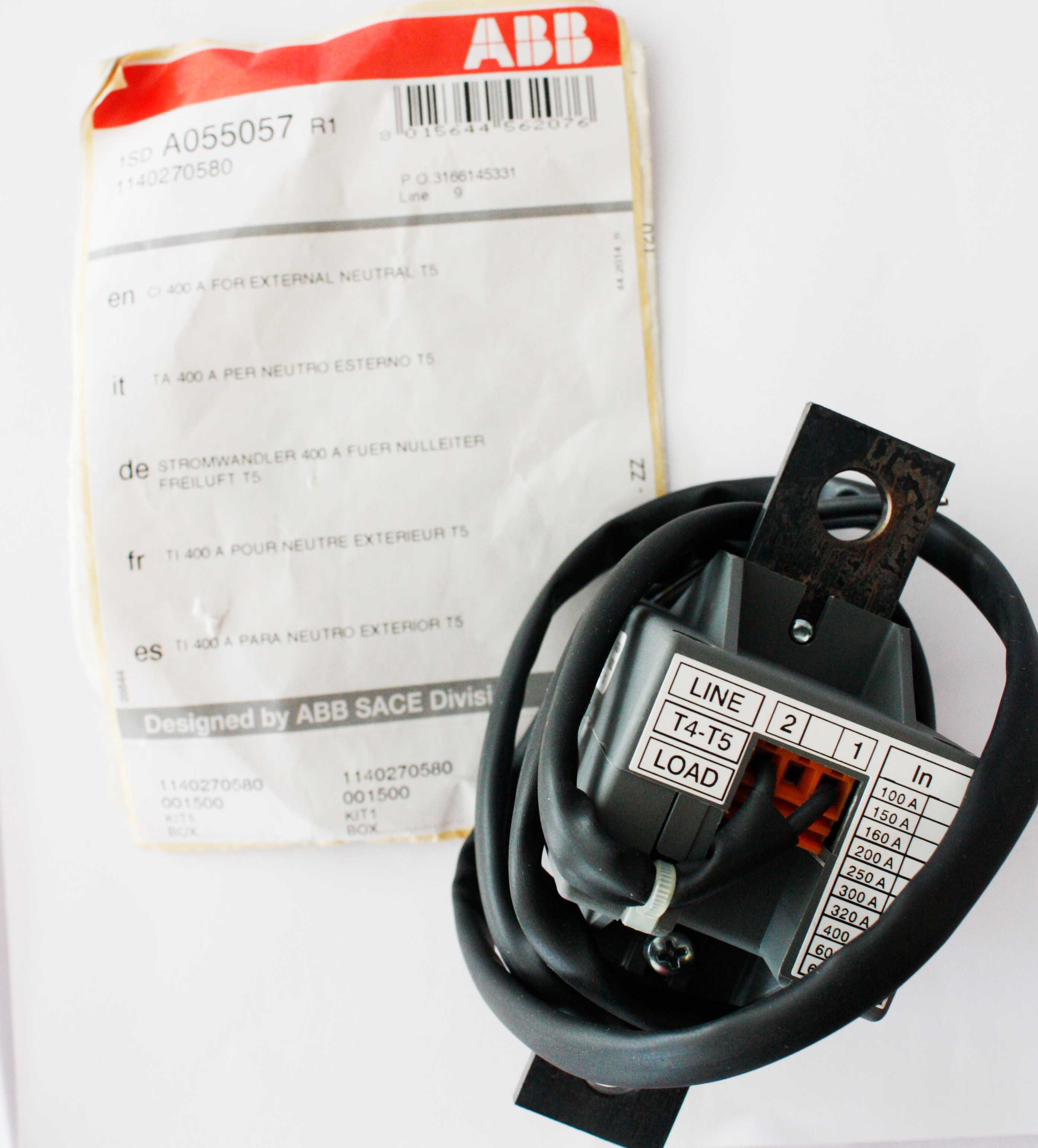 ABB TA EXT NEUTRAL 400A T5 | LINE SHOPPING