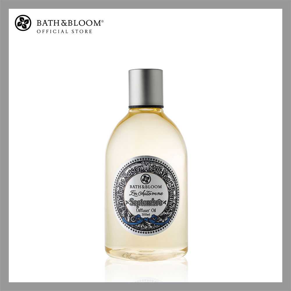BATH & BLOOM September Diffuser Oil น้ำมันหอมระเหยปรับอากาศ กลิ่นดอกไอริส การ์ดิเนีย แมกโนเลีย ...