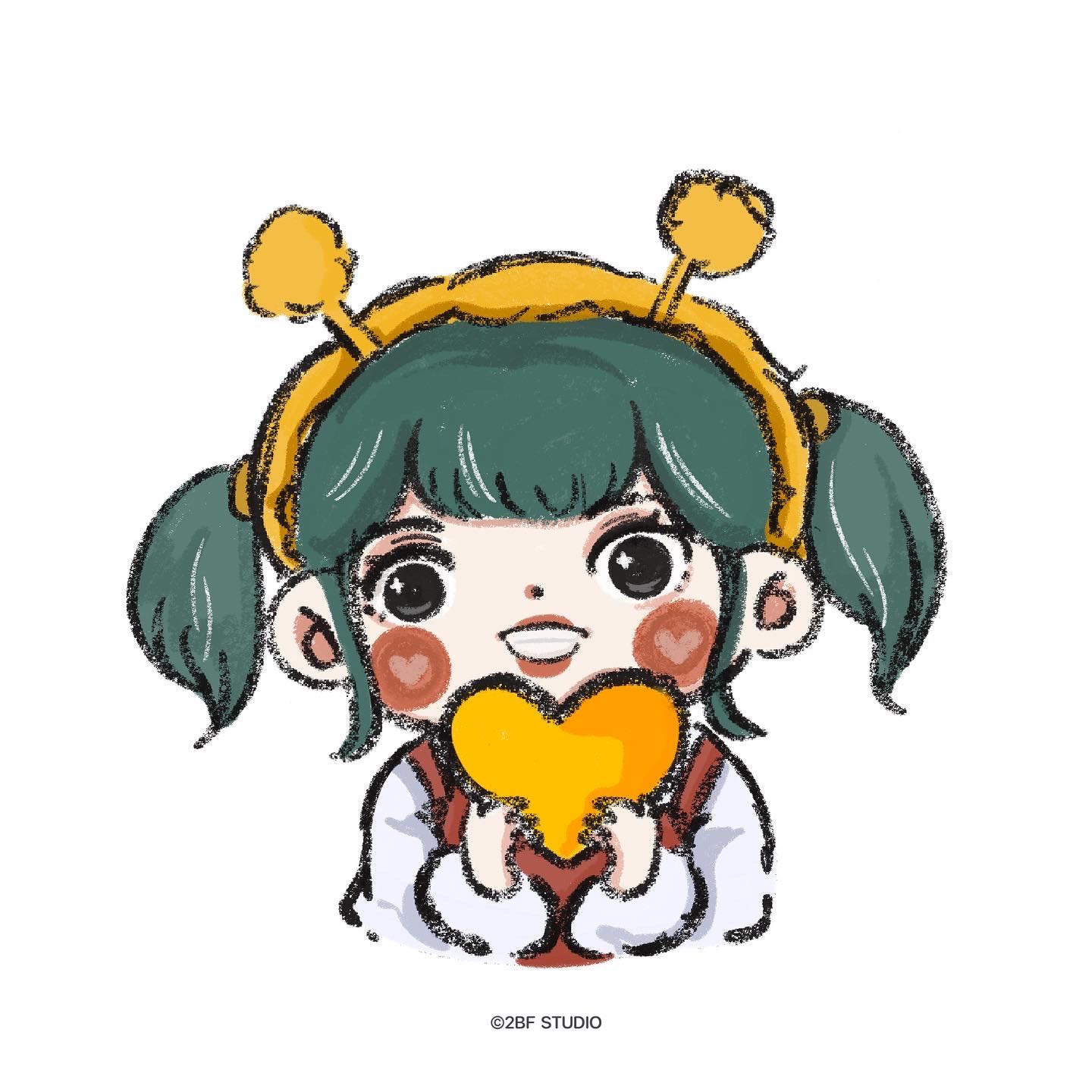 Pee peach line set|PROCREAT| | LINE SHOPPING