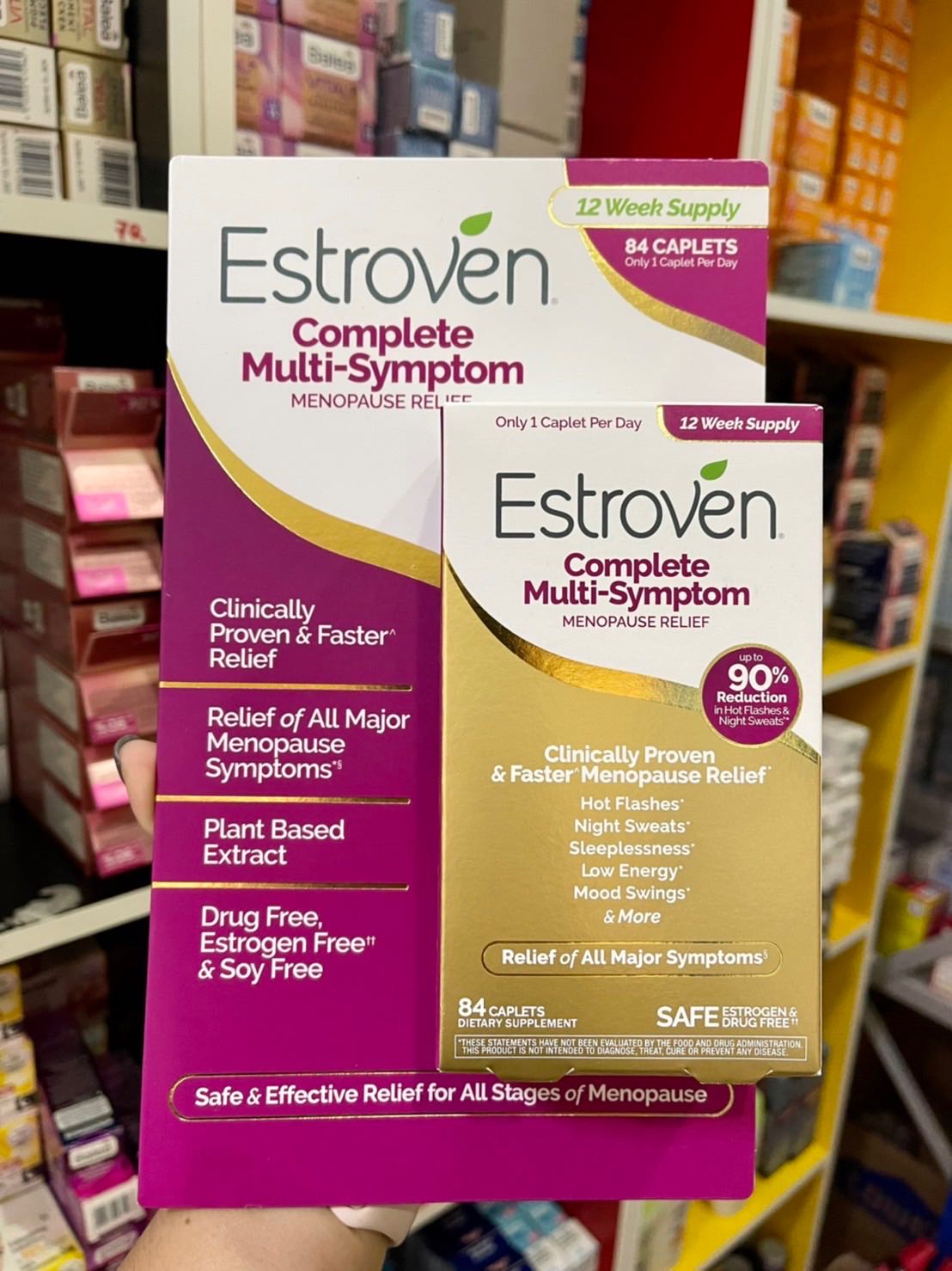 Estroven® Complete Multi-Symptom Menopause Relief ขนาด 84เม็ด | LINE ...