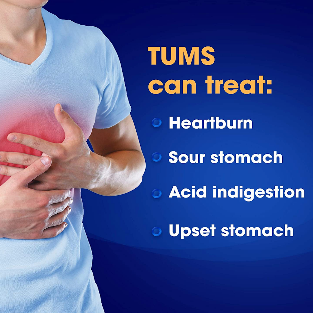 TUMS Antacid Chewy Bites - Orange & Cream ลดกรด จุกเสียด ท้องอืด แน่น ...