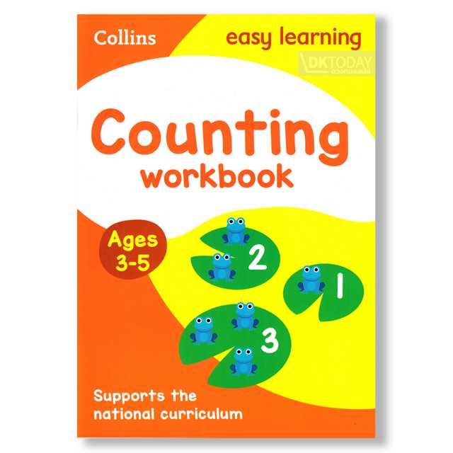 COLLINS EASY LEARNING PRESCHOOL:COUNTING WORKBOOK AGES 3-5 ...