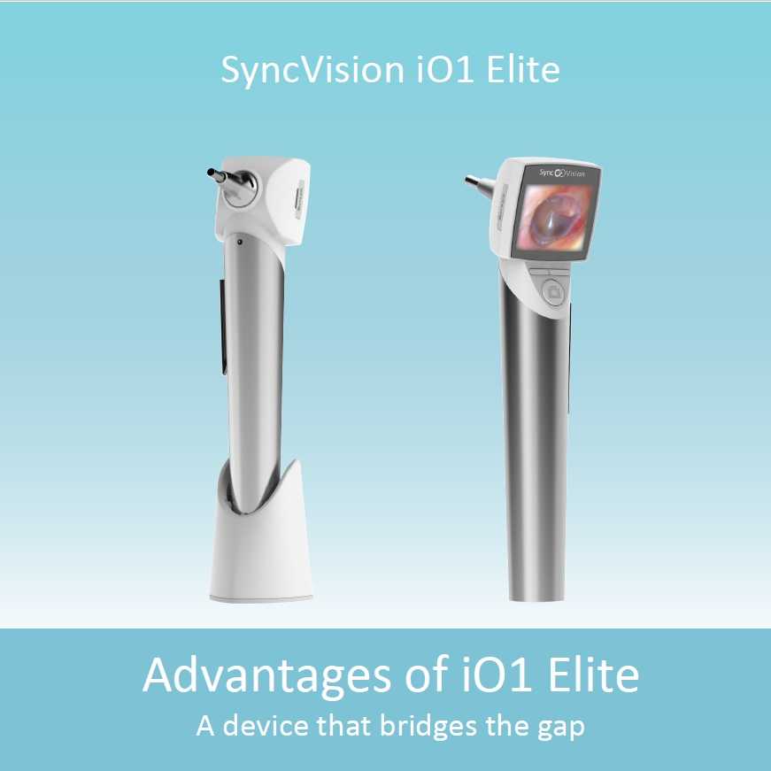 SyncVision ชุดตรวจหูพร้อมกล้องดิจิตอล Digital Otoscope รุ่น iO1 Elite ...