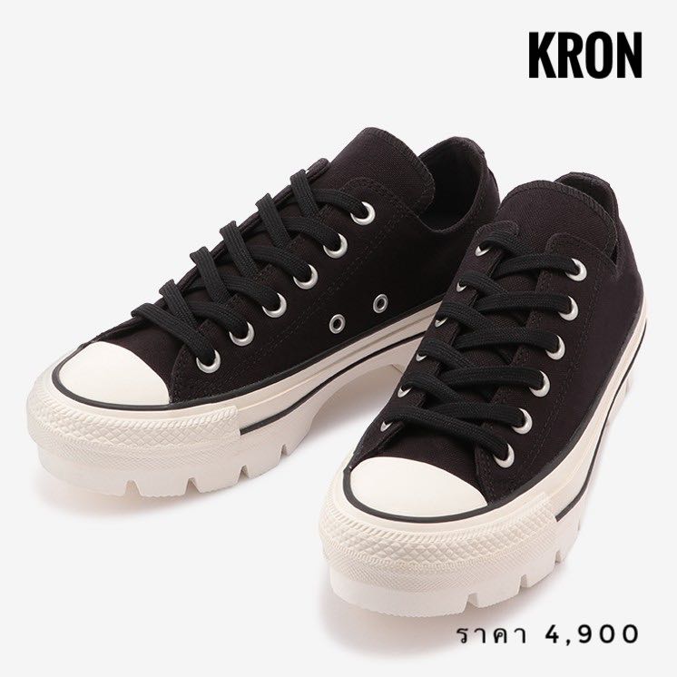 CONVERSE ALL STAR 100 CHUNK OX BLACK JAPAN | LINE SHOPPING