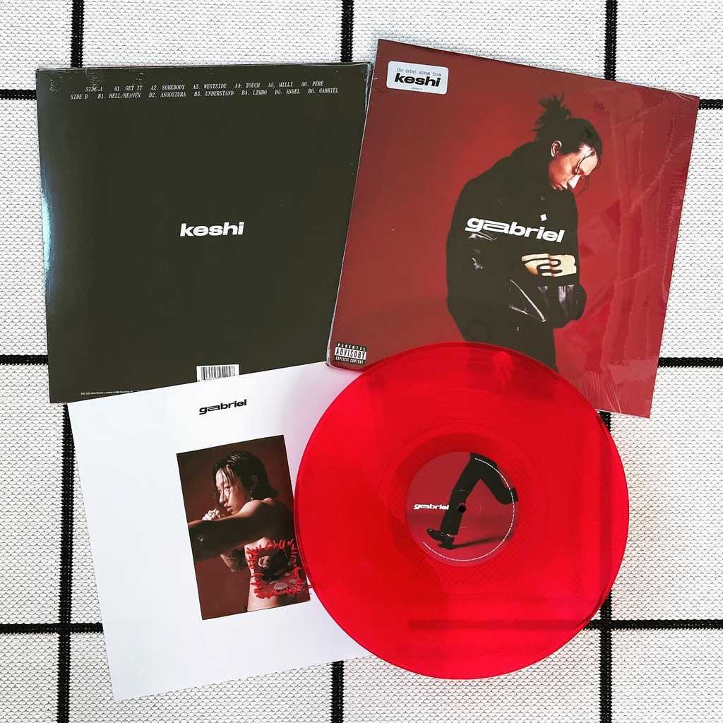 แผ่นเสียง Keshi - Gabriel Red Vinyl | LINE SHOPPING