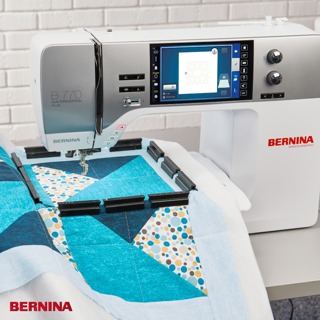 Medium Clamp Embroidery Hoop สำหรับจักรปักBERNINA Series 7 ขึ้นไป (Pre ...