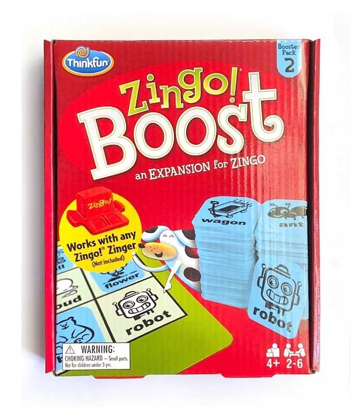 THINK FUN, Zingo Boost Pack 2 Expansion ของเล่นฝึกสมอง เสริมเชาว์ ...