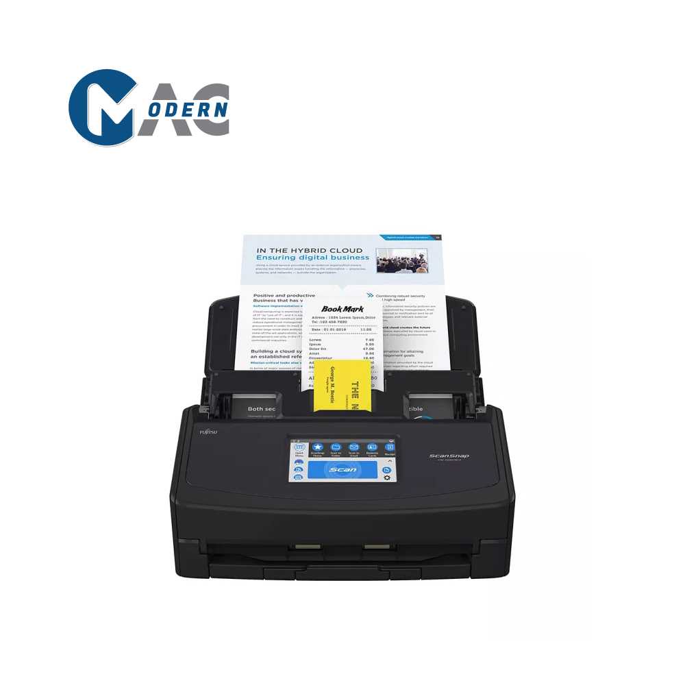 Fujitsu Scanner ScanSnap iX1600 เครื่องสแกนเนอร์ เครื่องสแกนเอกสาร รุ่น ...