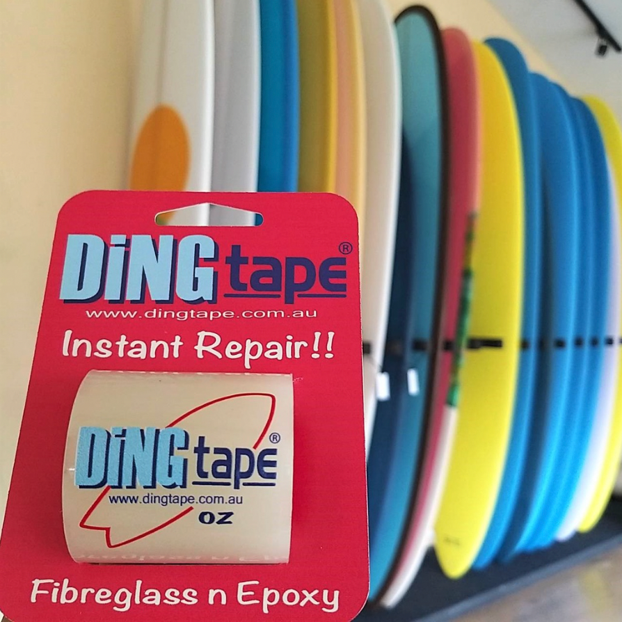 DING tape - Instant Repair for Surfboard / เทปแปะรอยแตกเซิร์ฟบอร์ด ...