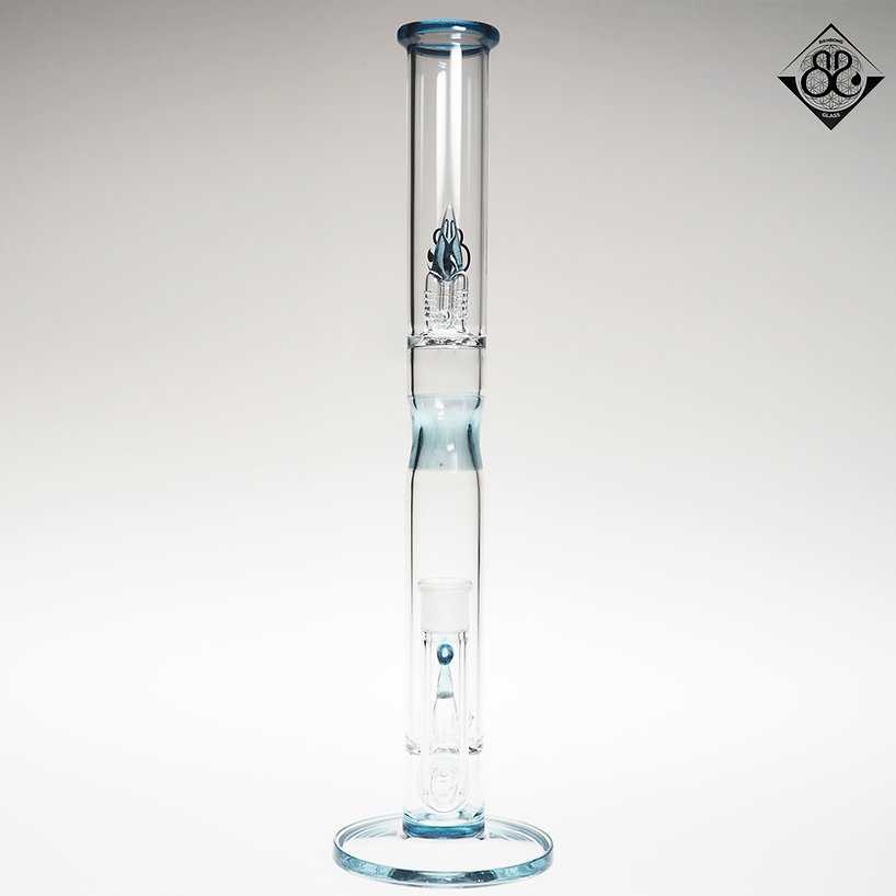 18inches Atomic Stardust Straight Bong Inline Perc | LINE SHOPPING