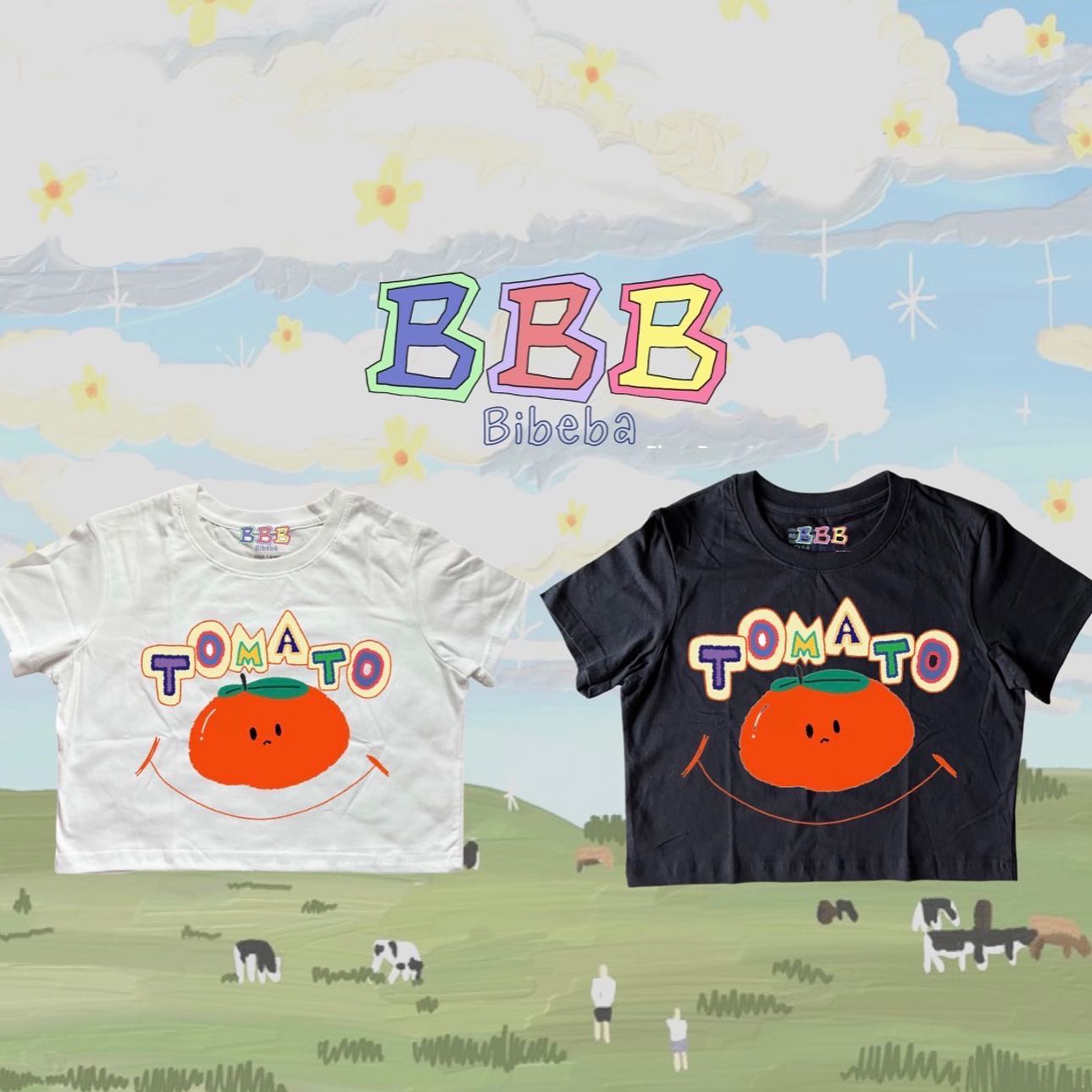 Tomato T-shirt 🍅👀 | LINE SHOPPING