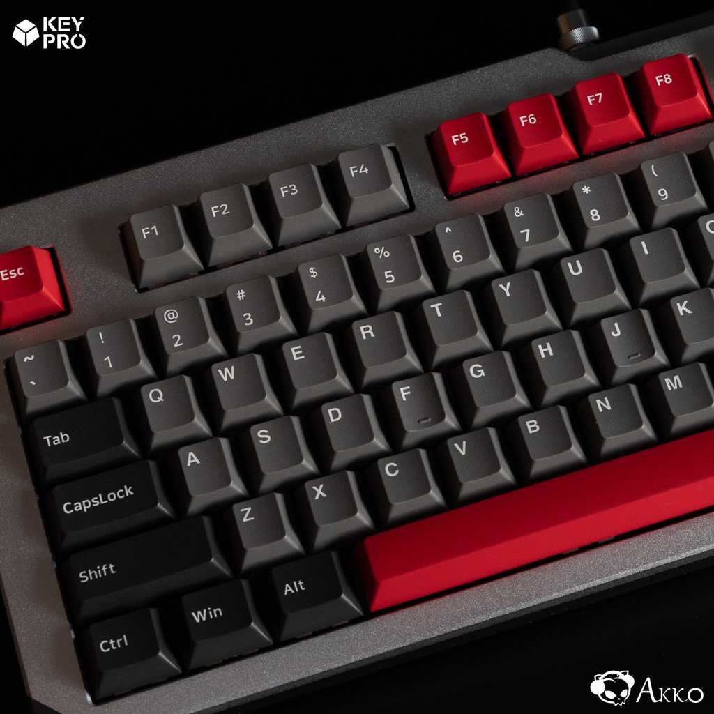 ปุ่มคีย์บอร์ด AKKO PBT Psittacus Keycap คีย์แคป 157 ปุ่ม Cherry Profile keypro | LINE SHOPPING