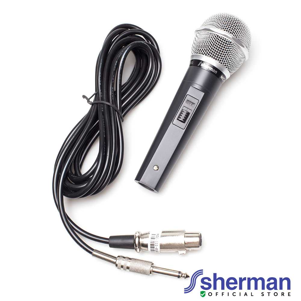 Sherman ไมโครโฟนสาย Dynamic รุ่น MIC-111 | LINE SHOPPING