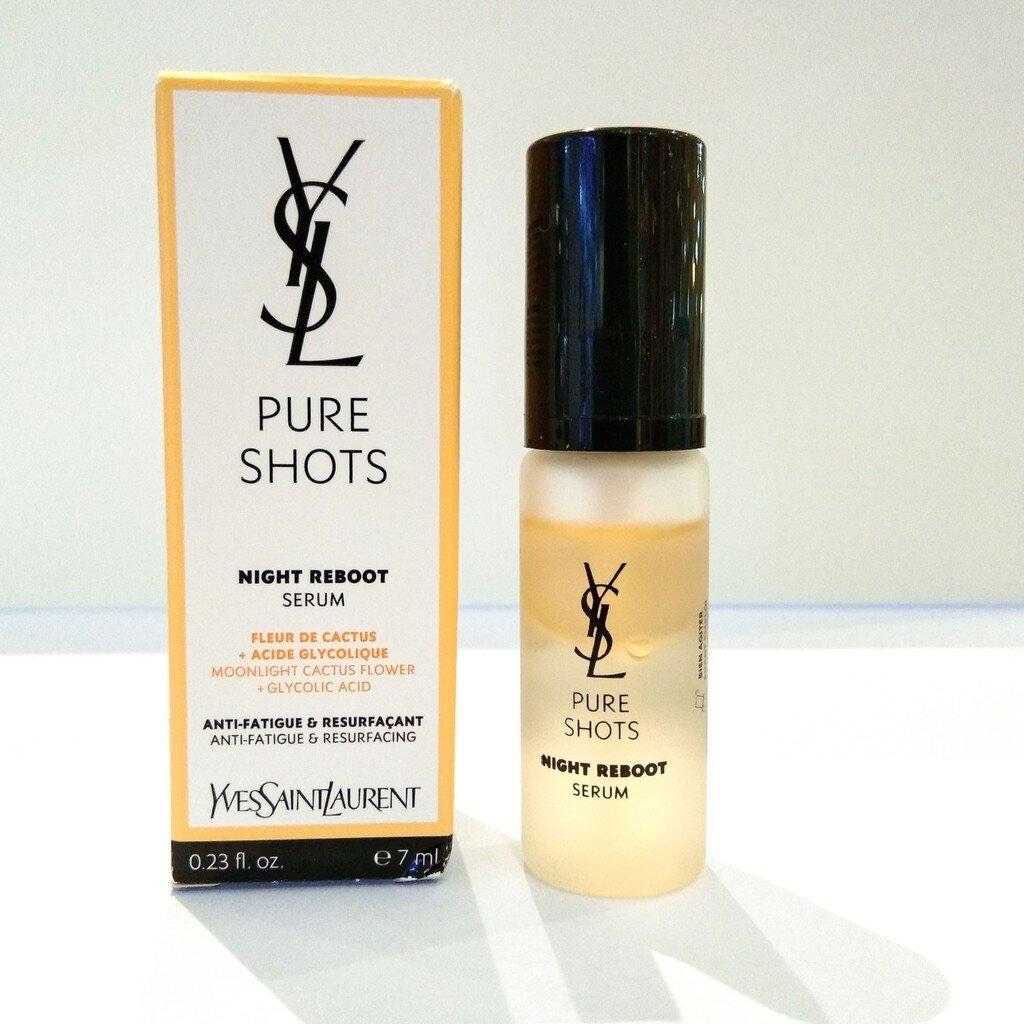 YSL Pure Shots Night Reboot Serum 7ml | LINE SHOPPING