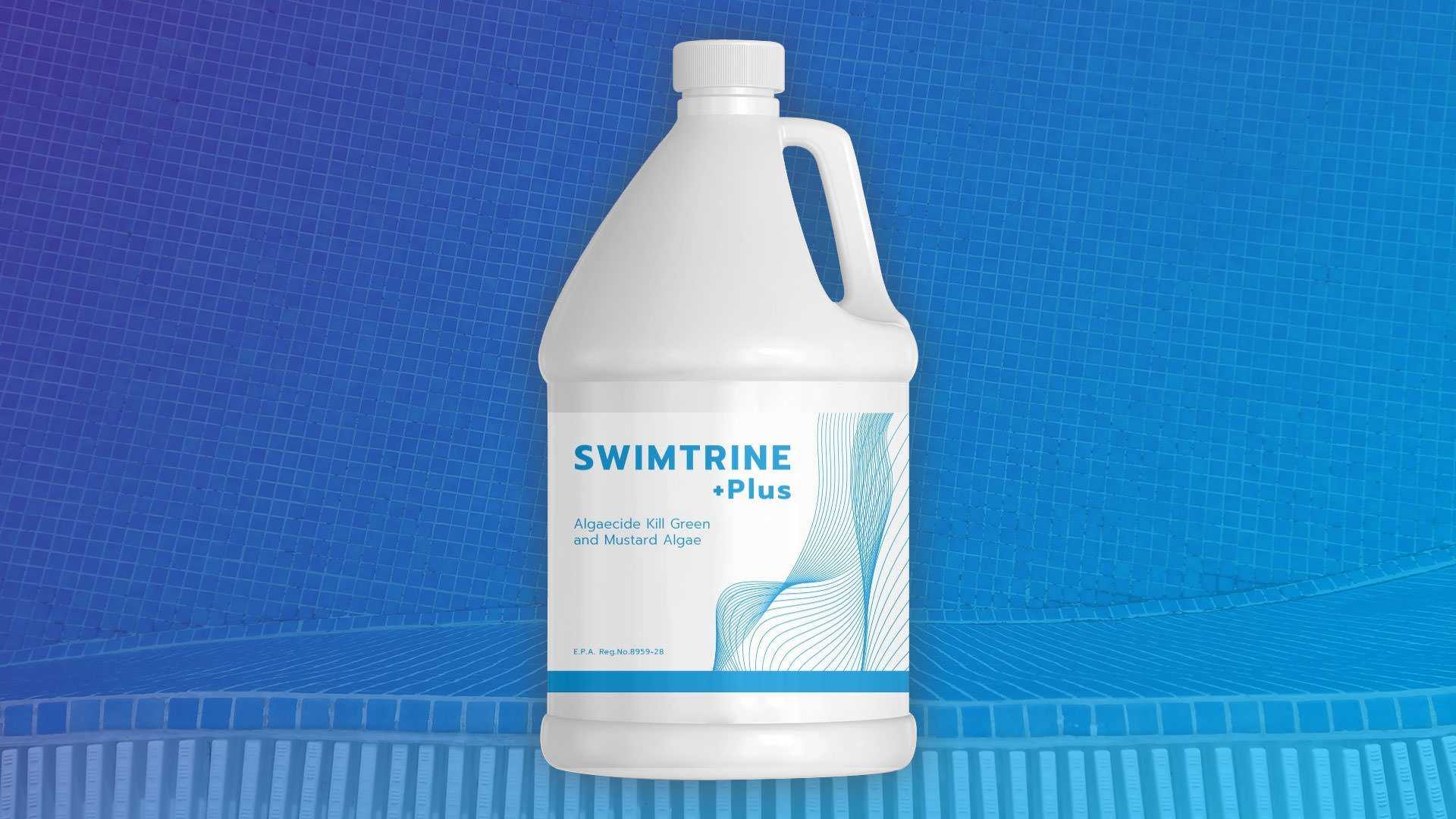 SWIMTRINE Plus+ น้ำยาป้องกัน กำจัดตะไคร่ ขนาด 3.8 ลิตร - Algaecides for ...