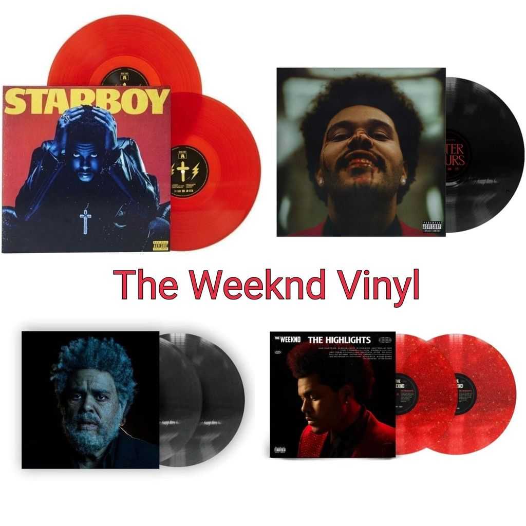 แผ่นเสียง The Weeknd , The Weeknd Vinyl ของแท้ 100% | LINE SHOPPING