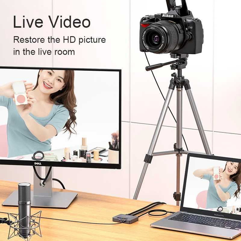 Acasis Ac Vs009 Video Capture Card 1080P 120Fps 4K30Fps | LINE SHOPPING