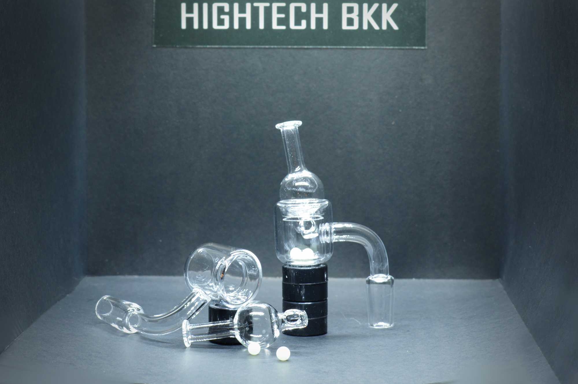 Double Bowl Thermal Quartz Banger Set for Dab rig, Wax/Dab/Shatter ...