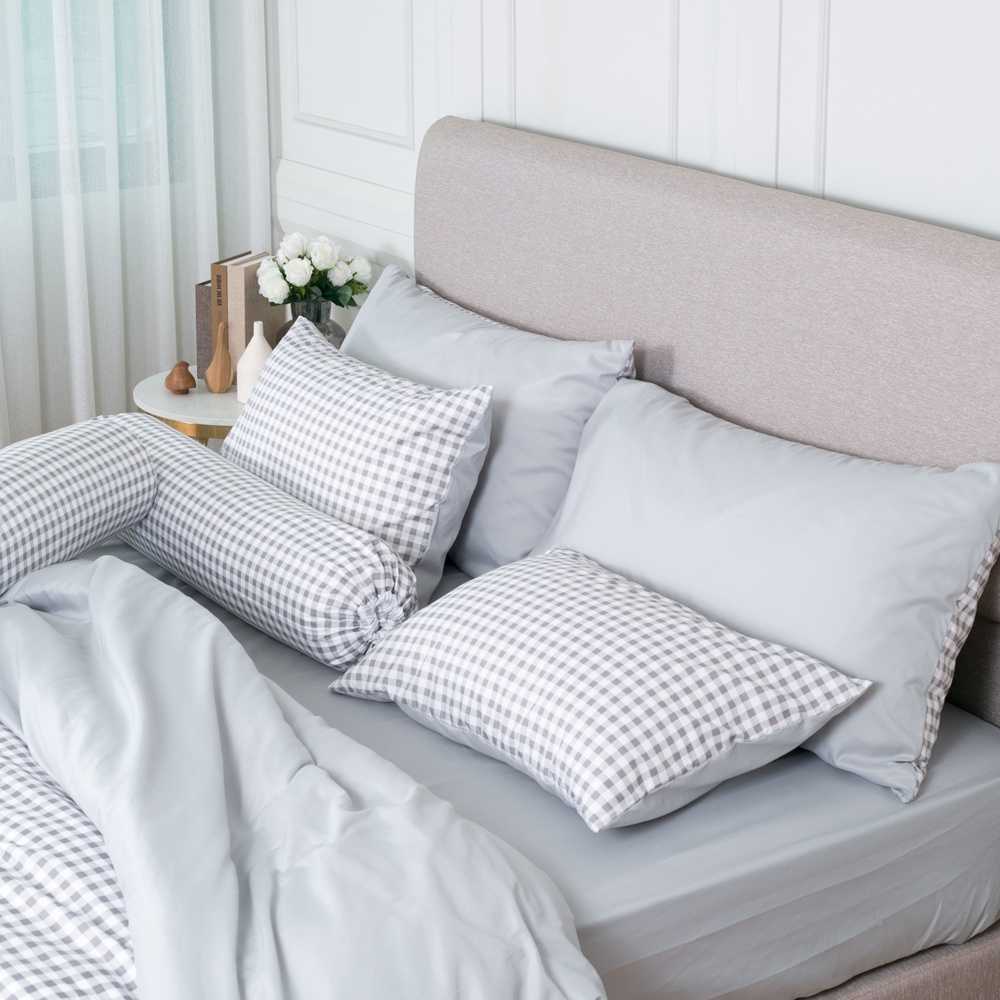 Darling Mattress Two-tone Collection ชุดผ้าปูและผ้านวมทูโทน 2สี 2 สไตล์ ...