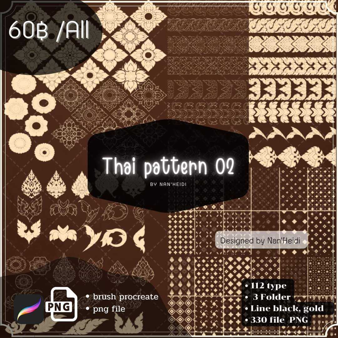 Thai pattern 02 P39 | LINE SHOPPING