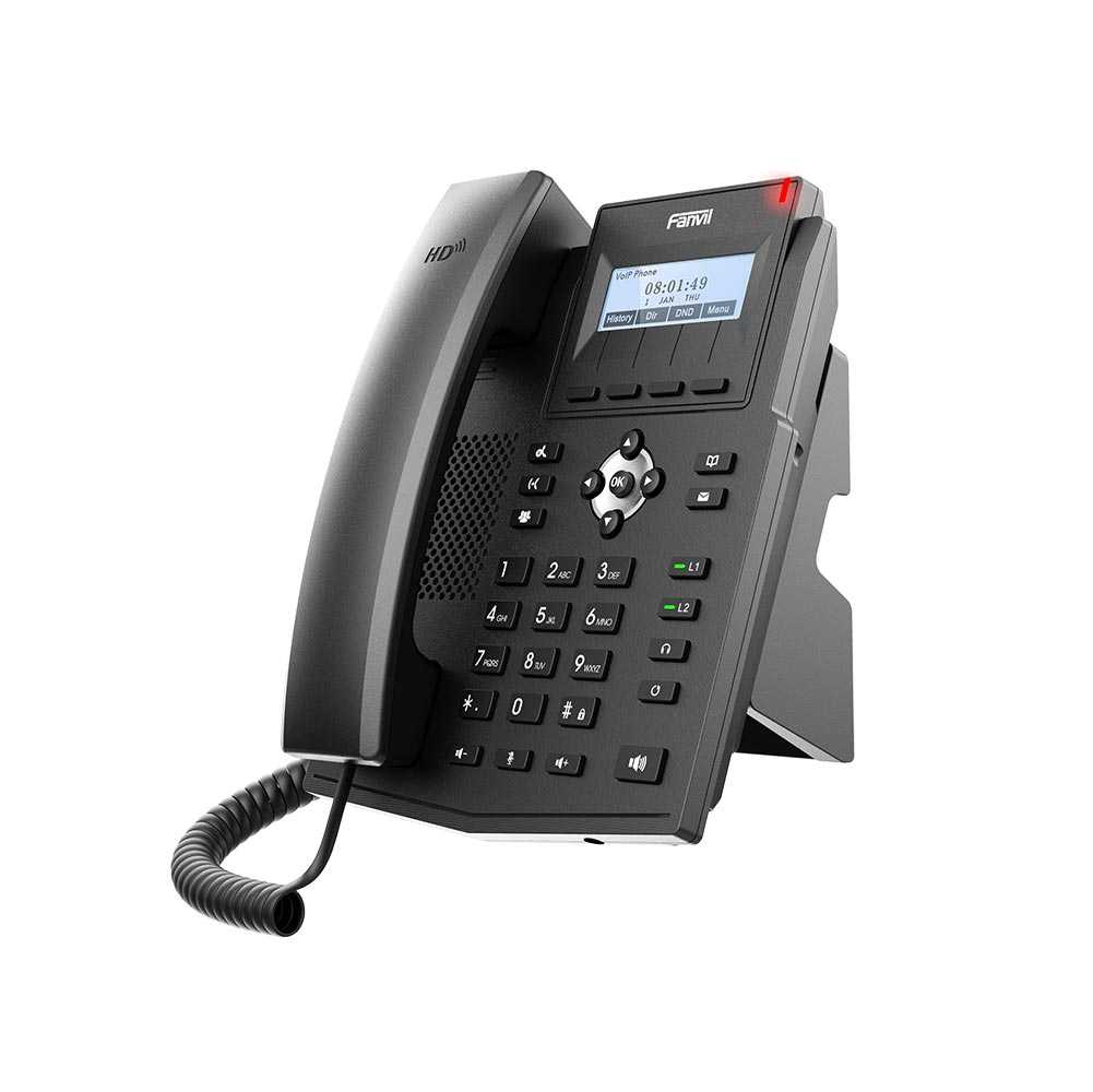 Fanvil X1SG Entry Level IP Phone โทรศัพท์ | LINE SHOPPING