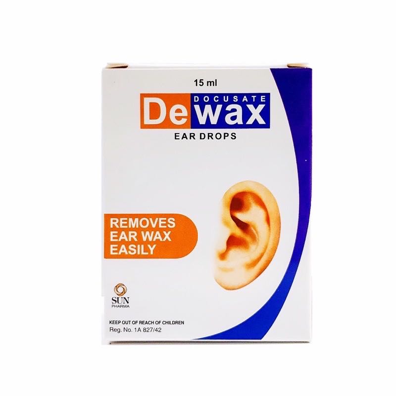 Dewax Ear Drops 15 Ml ดีแวกซ์ ยาละลาย ขี้หู ขี้หูอุดตัน ขนาดขวดละ 15 มล Line Shopping