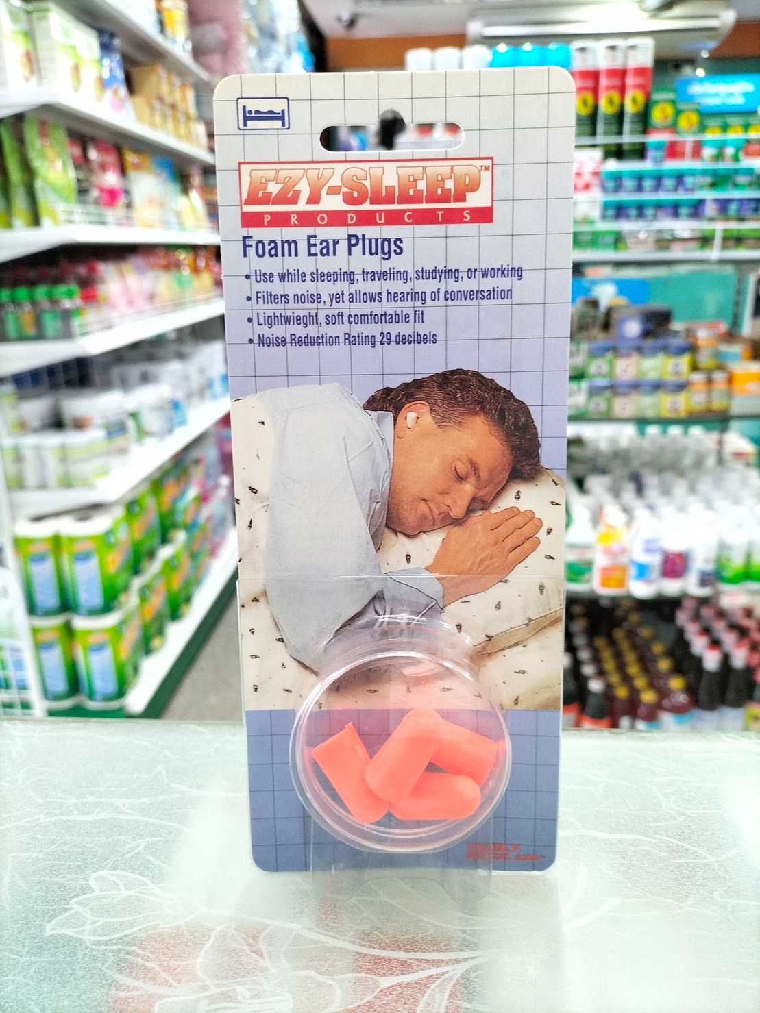 ที่อุดหู ที่อุดหูเวลานอน โฟมอุดหู ปลั๊กอุดหู Ezy-Sleep foam ear plug 2 ...