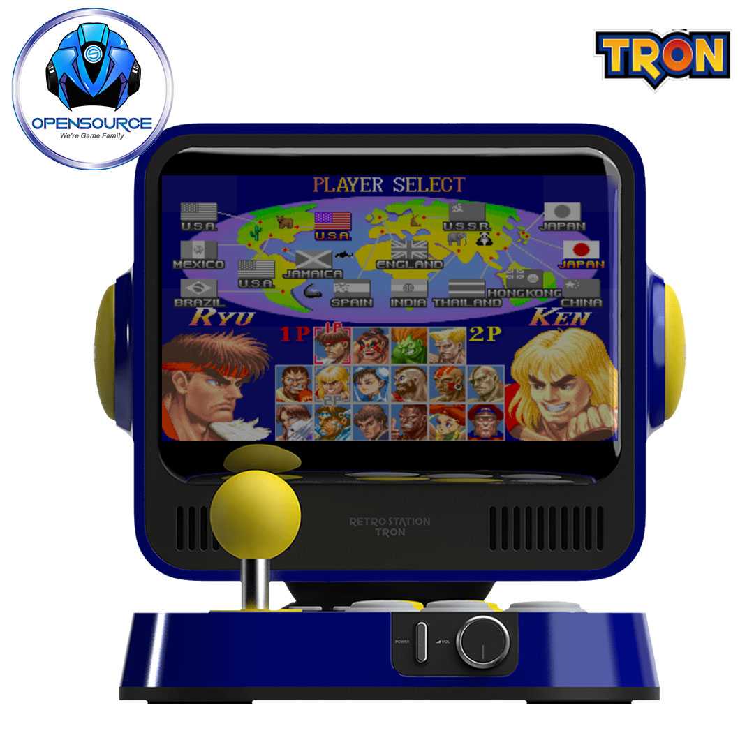 Tron Retro Station (Original License from Capcom) | LINE SHOPPING