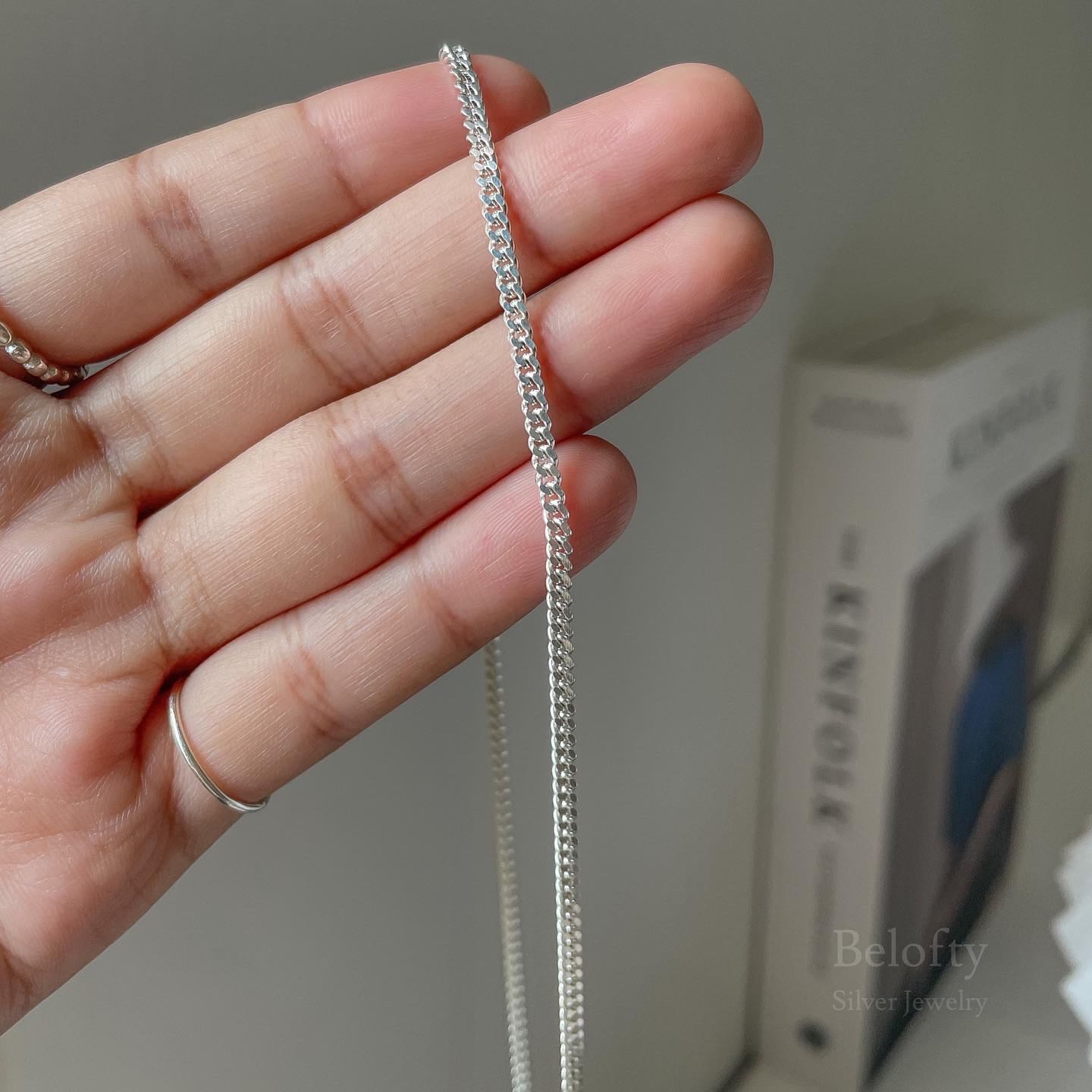 Tiny chain 2.5 mm เงินแท้ 925 | LINE SHOPPING