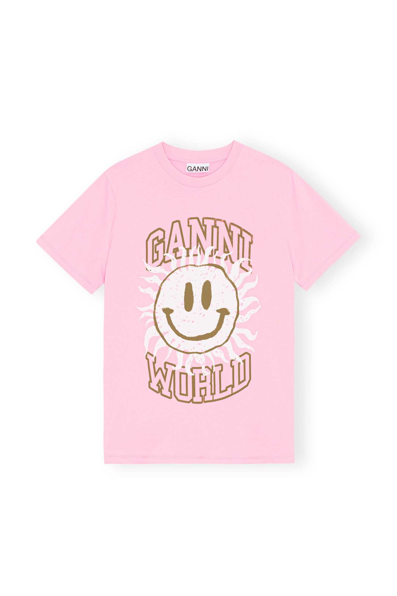 GANNI | Smiley T-Shirt | LINE SHOPPING