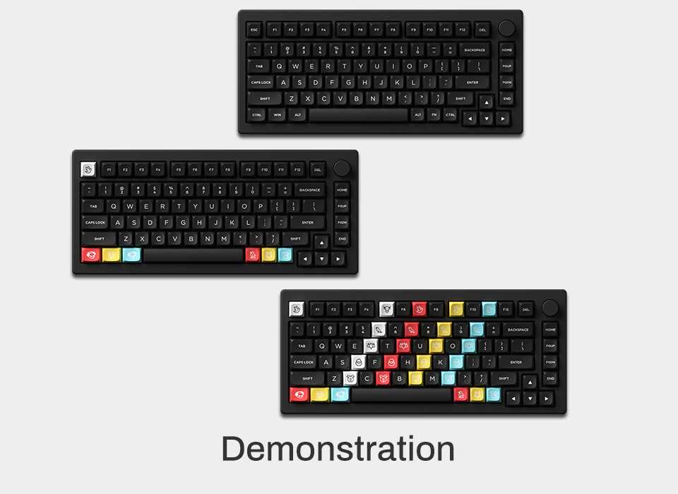 คีย์แคป AKKO PBT Double-Shot Keycap set - WOB Building Blocks (MDA ...