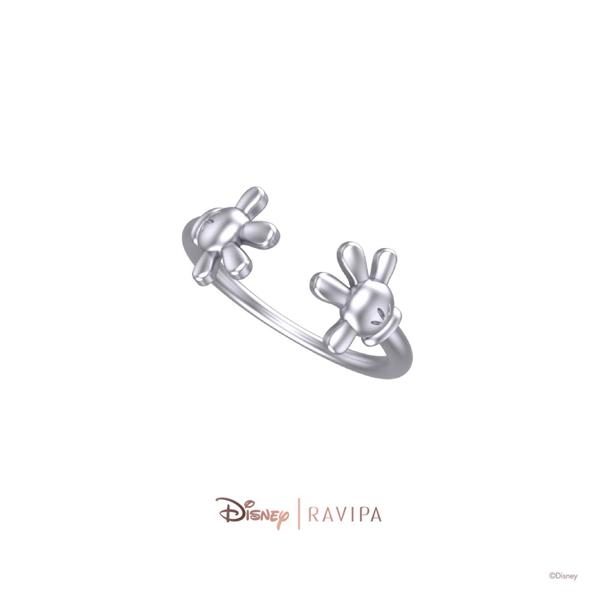 Silver Mickey Mouse Ring | LINE SHOPPING