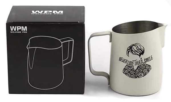 Milk Pitcher เหยือกสตีมนม ยี่ห้อ WPM ขนาด 500ml (Sharp Tapered Spout ...