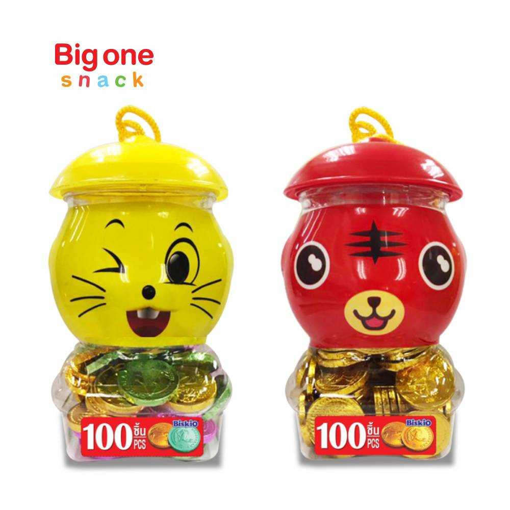 Biskio (บิสคิโอ) - Fancy Chocolate บิ๊กวัน แฟนซี ช็อคโกแลตเหรียญ 260g ...