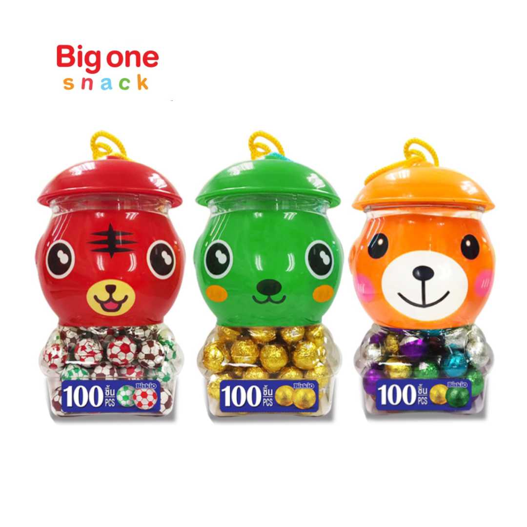 Biskio (บิสคิโอ) - Fancy Chocolate Ball บิ๊กวัน แฟนซี ช็อคโกแลตบอล 300g ...