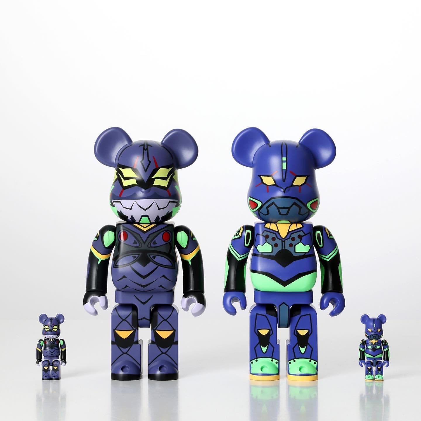 Pre-Order Bearbrick Evangelion 13,01 100%+400% | LINE SHOPPING