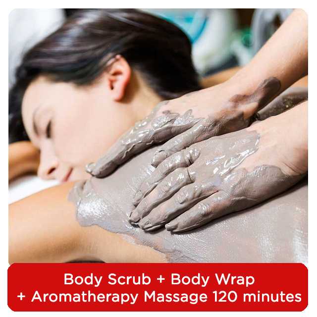 [𝗖𝗼𝘂𝗽𝗹𝗲 𝗣𝗮𝗰𝗸𝗮𝗴𝗲] Body Scrub + Wrap + Aromatherapy Massage 120 mins ...