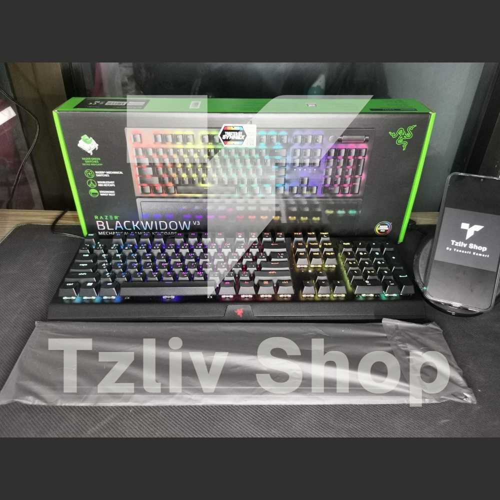 [มือสอง] Razer Blackwidow v3 Green Switch Key EN/TH | LINE SHOPPING