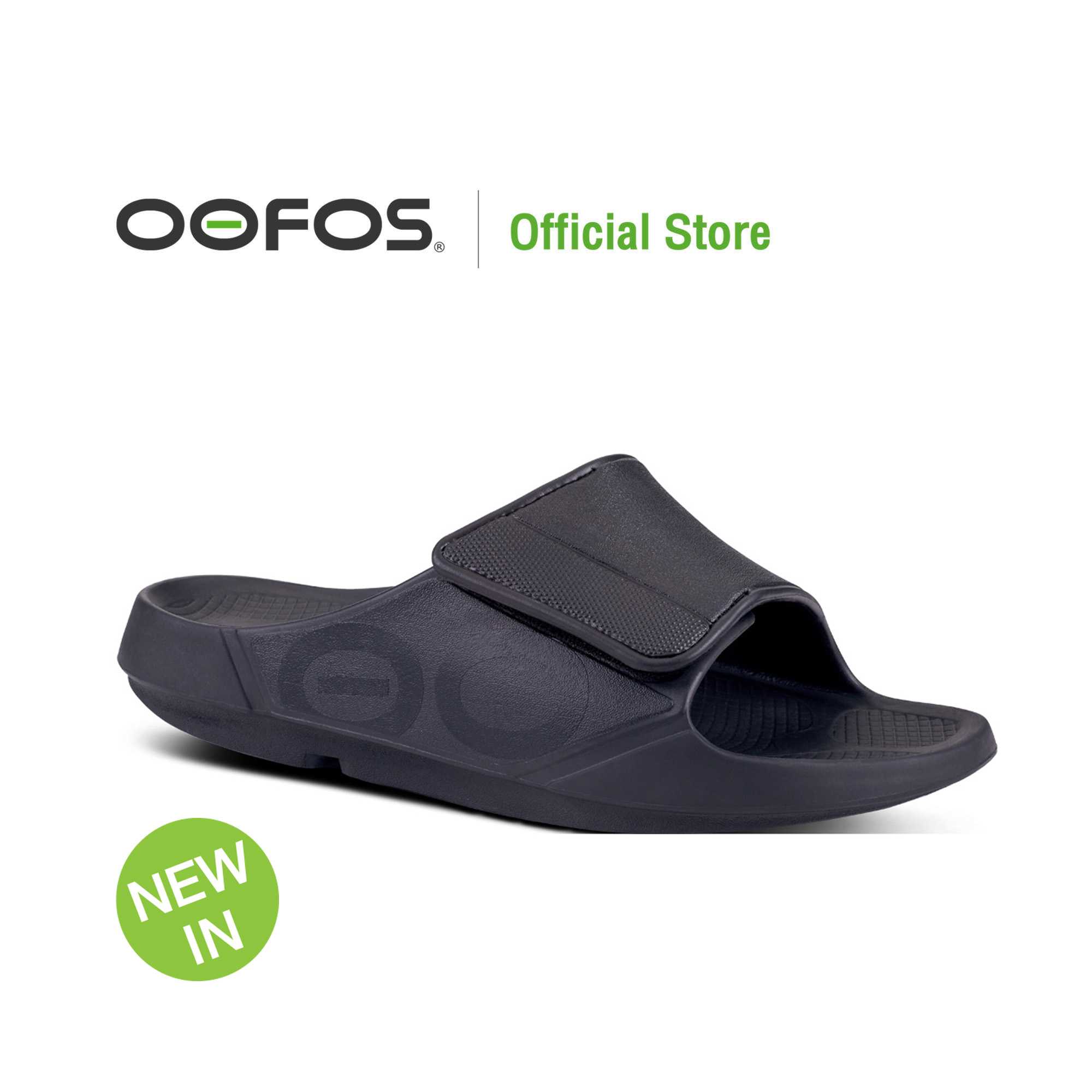 OOFOS OOahh Sport Flex Matte Black - รองเท้าเพื่อสุขภาพ นุ่มสบายด้วยอูโฟม บอกลาปัญหาสุขภาพเท้า ...
